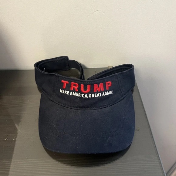 cali fame | Accessories | Donald Trump Golf Visor Cap Adjustable Maga ...